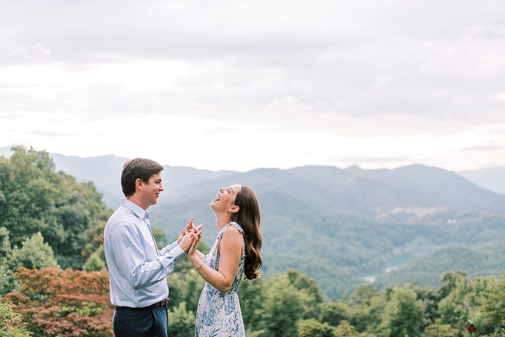 Bryson City Engagement Photos | Elizabeth + Preston